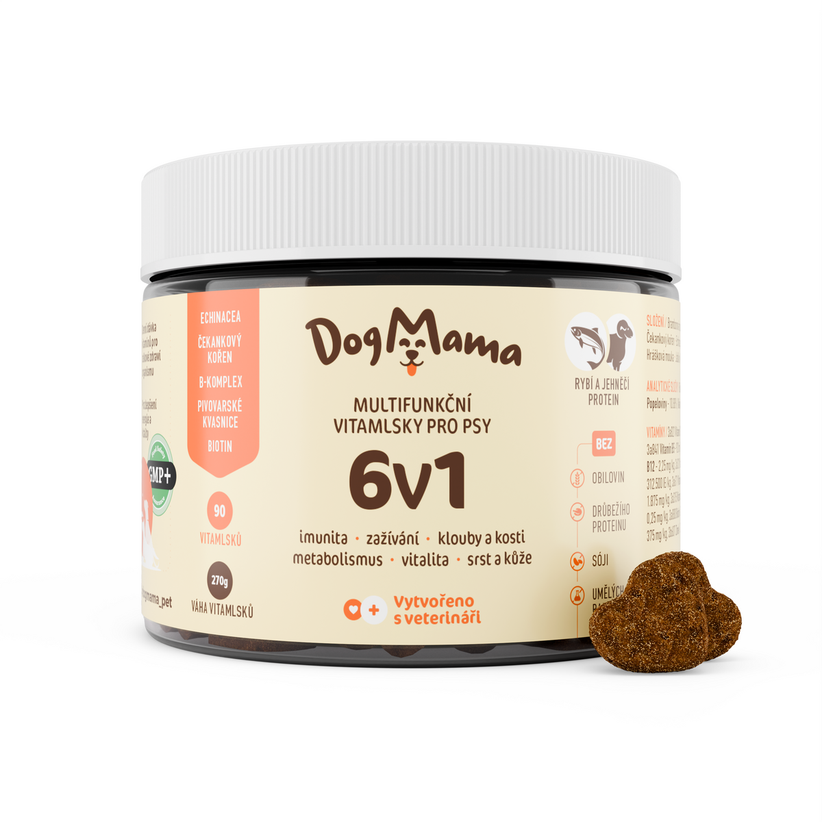 Multifunkční 6v1 - Vitamlsky DogMama pro vašeho psa – DogMama | Vitamlsky pro psí zdraví